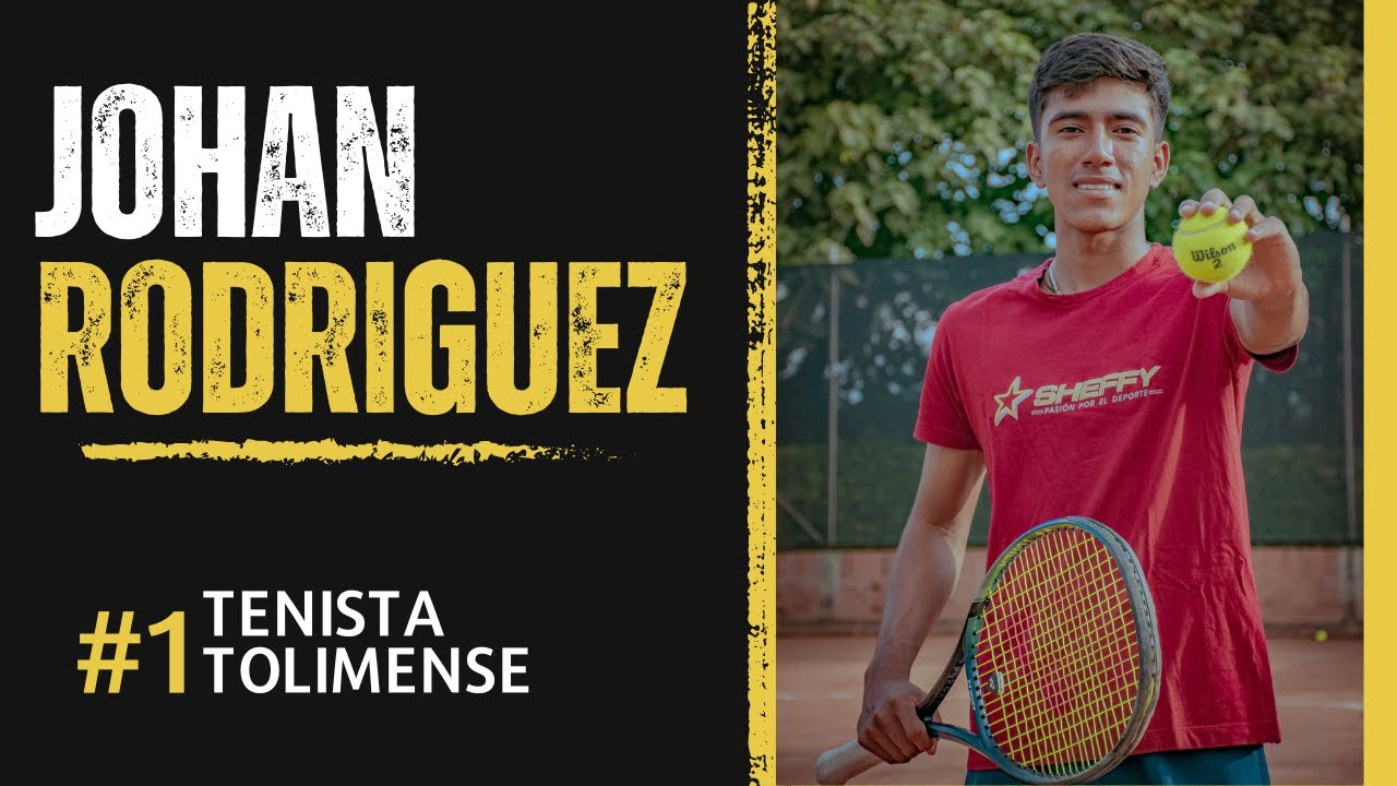 Johan Rodríguez Tenista Profesional Tolimense - YouTube