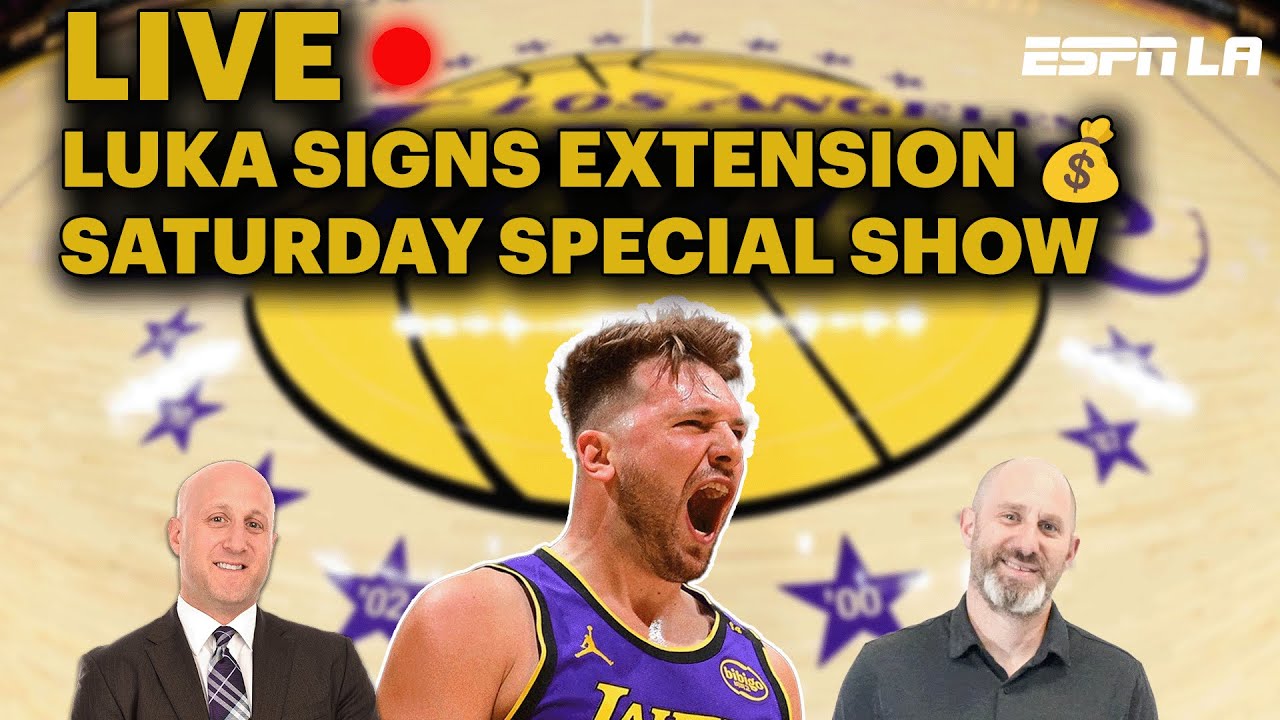 Saturday Special: Luka Signs Extension with Lakers 🤩 | React with the ...