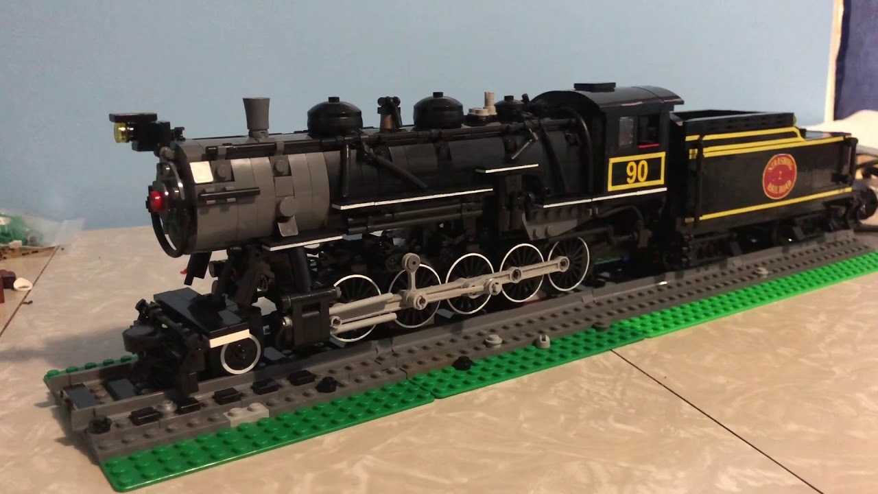 Lego Strasburg Railroad 90 sound demo - YouTube