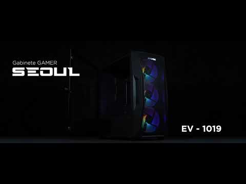 Gabinete Gamer EV-1019 Seoul | Evotec Estético y Funcional - YouTube