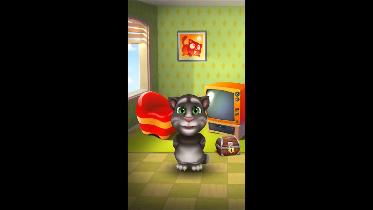 [My Talking Tom] Talking Tom possessed by the devil - YouTube