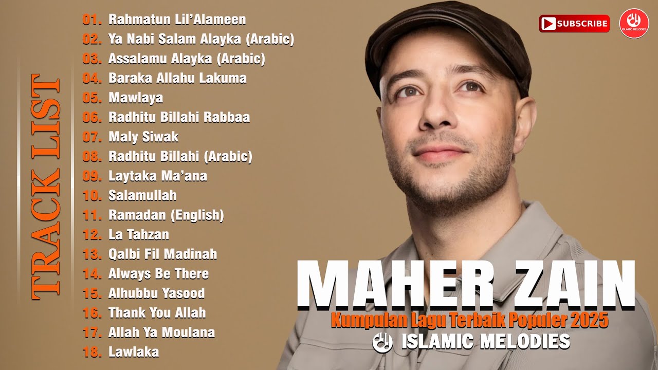 Maher Zain Full Album Islami 🎶 Hits Islami Sepanjang Masa | Best Arabic ...