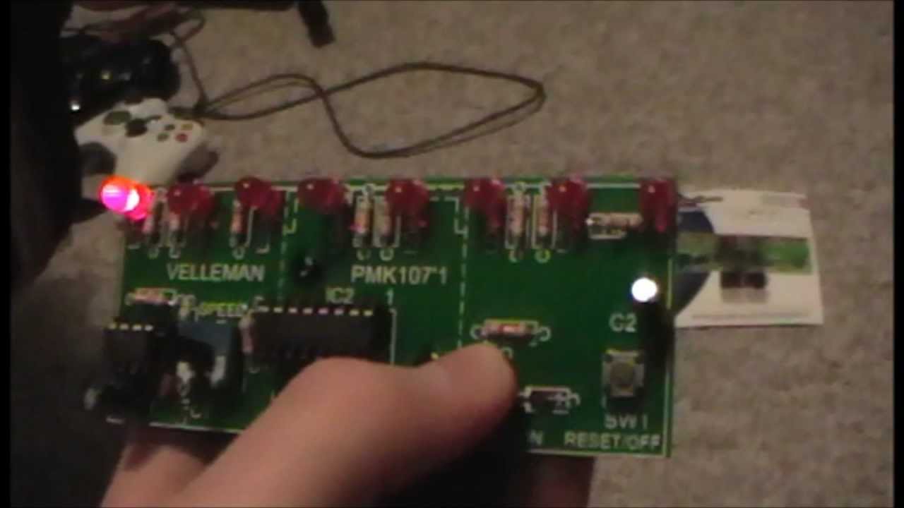 Velleman LED Running Light Kit - YouTube