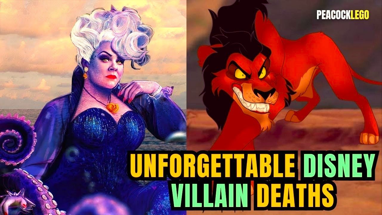 Top 5 Best Disney Villain Deaths We Can't Forget - YouTube