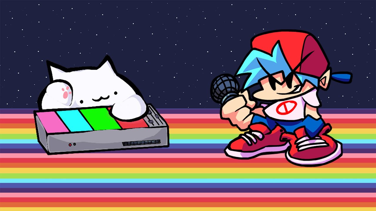 FNF vs BONGO CAT EEEAAAOOO - Bongeao (FNF Mods) - YouTube