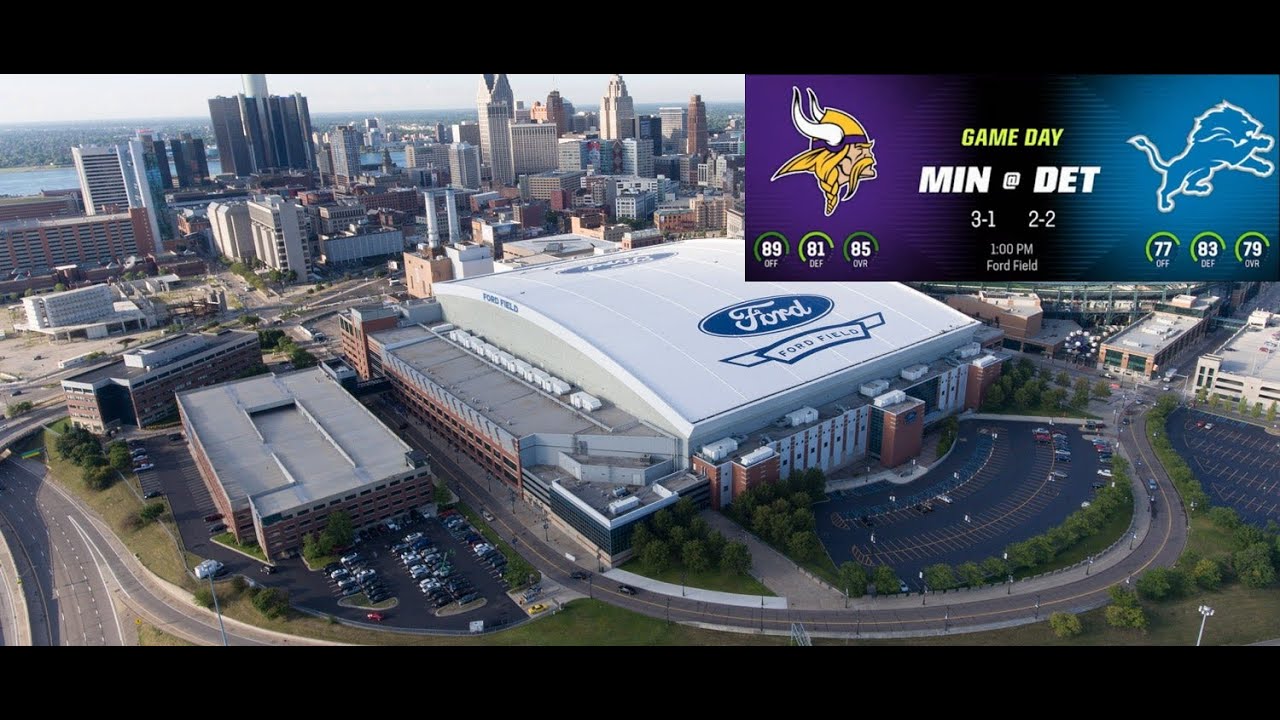 Madden 23 Minnesota Vikings Franchise Season 3 Week 5 vs Lions ...