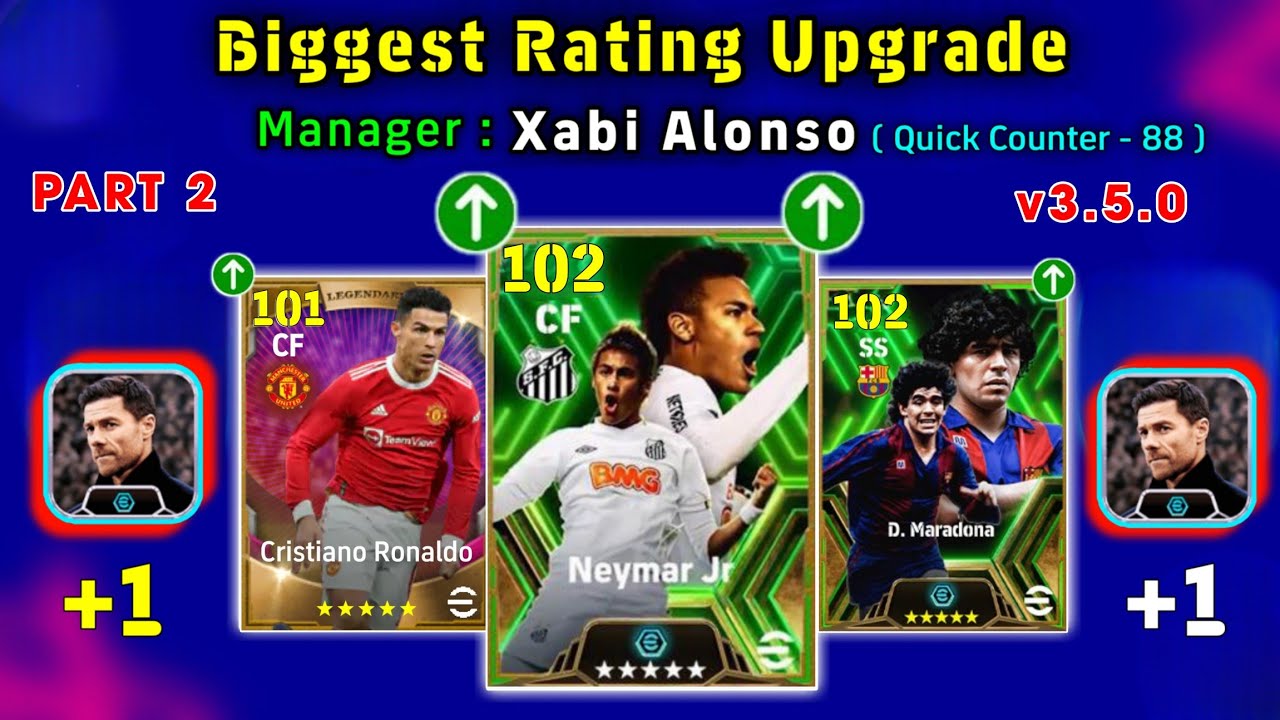Biggest Ratings Upgrade With Manager Xabi Alonso In eFootball 2024 ...