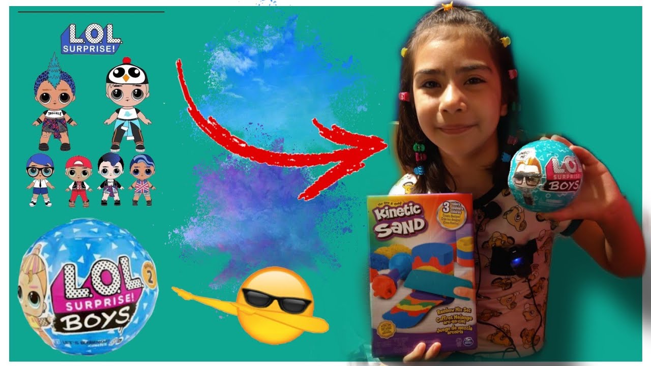 kinetic sand + LoL Boys😎...Parte #1. - YouTube