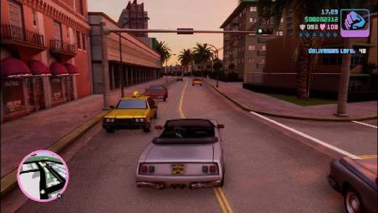 GTA Vice City Definitive Edition - PS5 Walkthrough Part 7: Road Kill ...