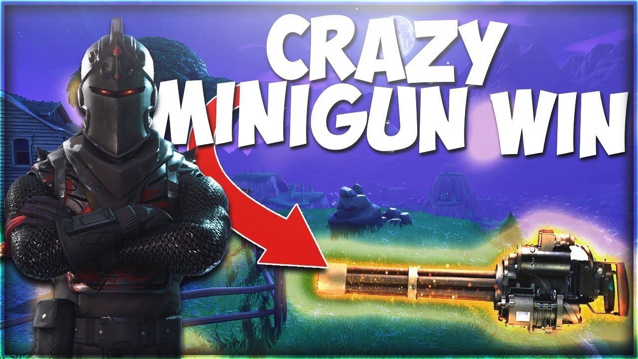 *NEW FORTNITE MINIGUN* IT DESTROYS EVERYTHING! (Unlimited Ammo) - YouTube