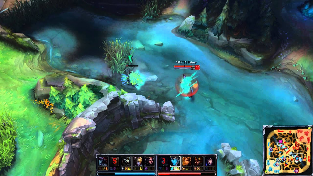 [LOL Epic] Faker Creative Use of the Crab on Kalista - YouTube