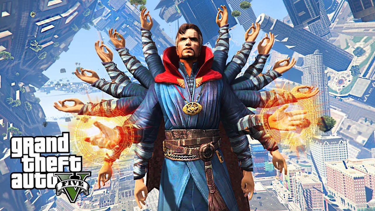 ULTIMATE DOCTOR STRANGE MOD!! (GTA 5 Mods) - YouTube