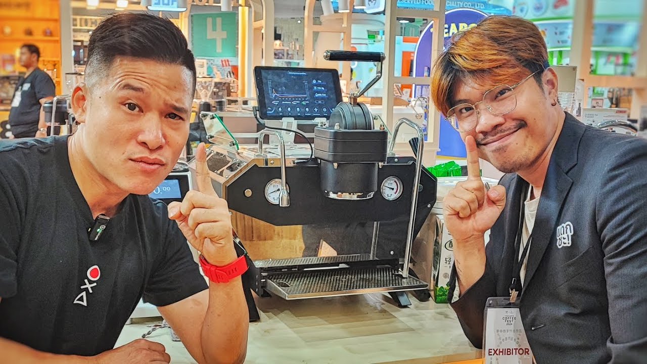 X-More Gaia One ในงาน Thailand Coffee Fest 2024 บูธ R3 Barista Buddy - YouTube