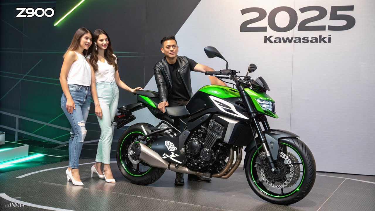 "SHOCKED" New 2025 Kawasaki Z900 | Next-Level Naked Bike Unleashed ...