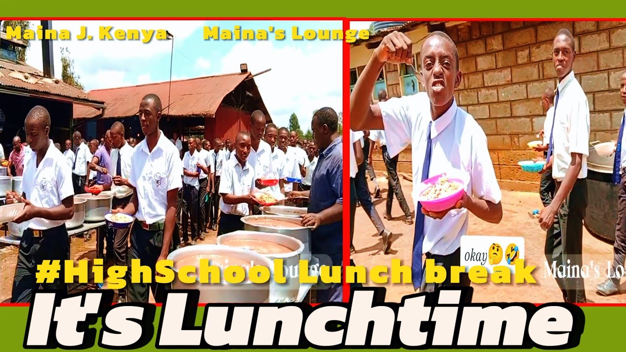 It's Lunchtime, that Yummy High School Food😋 @Kamuiru Boys' High # ...