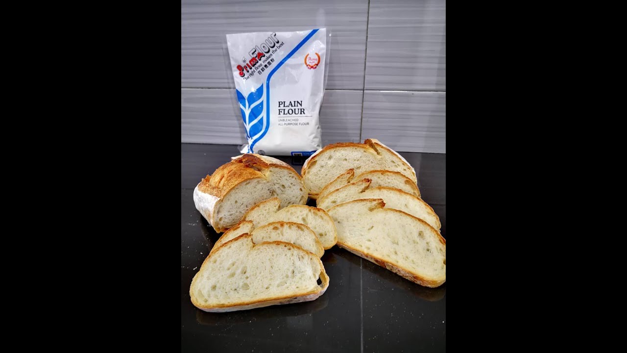 How to make Crusty Loaf at home by Tedboy - YouTube