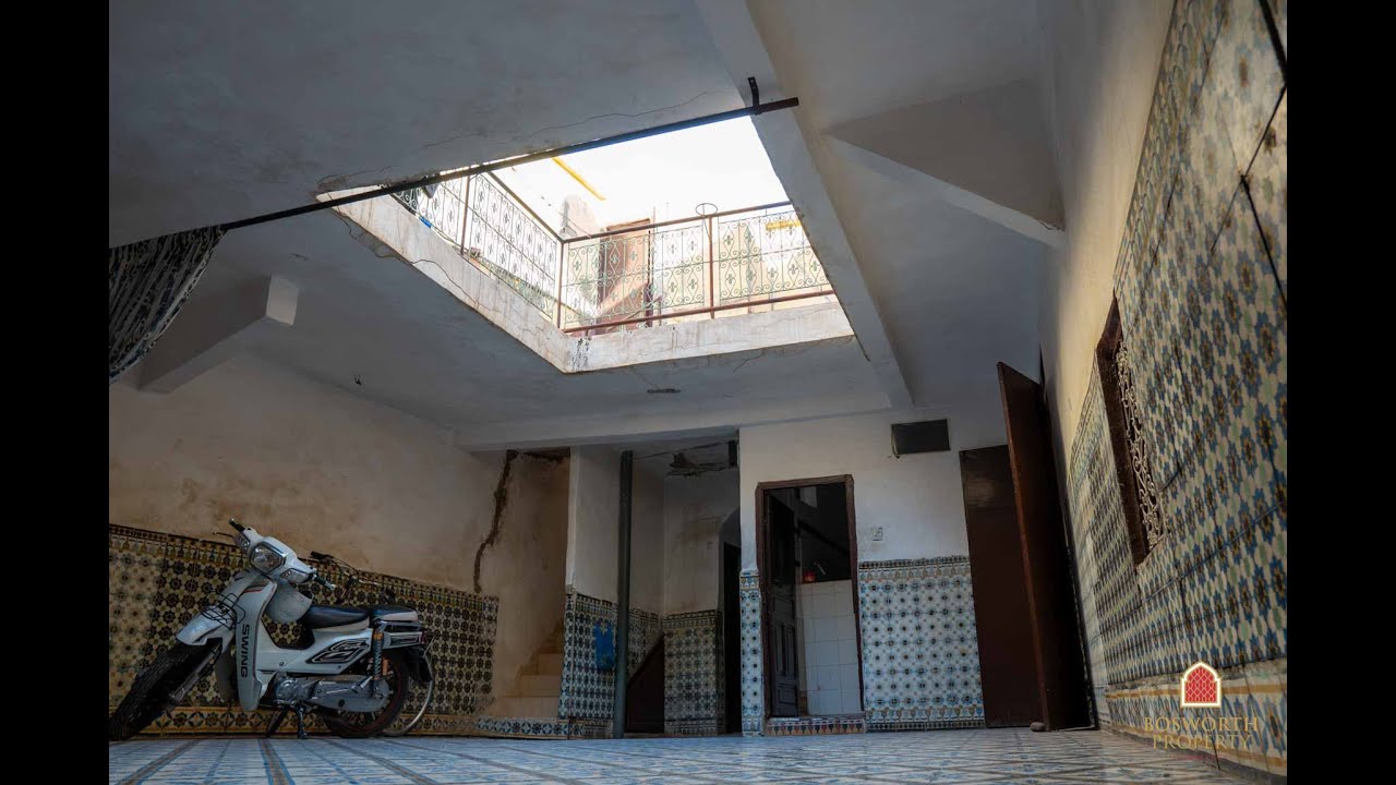 Old Riad To Restore For Sale Marrakech - YouTube