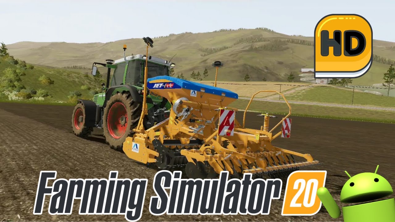 FS 20 ANDROID 🚜 Harvesting crops 🥇 FARMING SIMULATOR 2020 #2 - YouTube