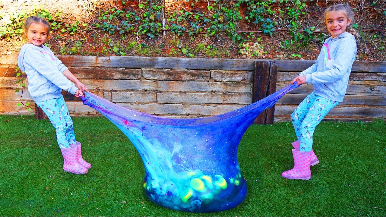 Mezclamos todos los Slime dentro de un wubble pelota gigante Las ...