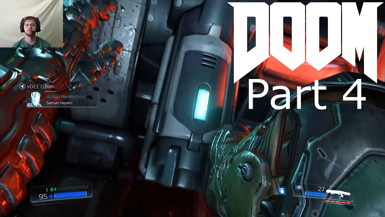 Let's Play: Doom (2016) part 4 Argent Facility - YouTube