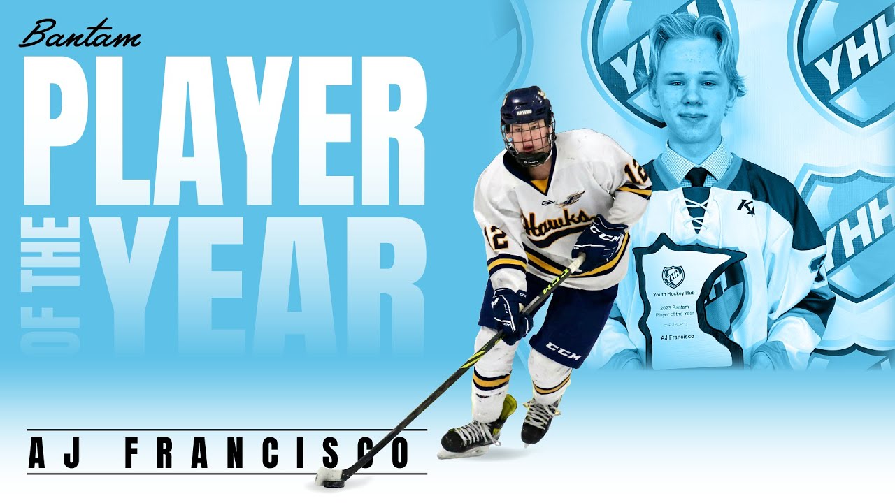 2023 YHH Bantam Player of the Year - AJ Francisco - YouTube