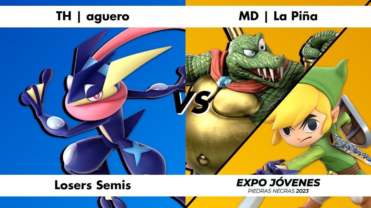 MD | La Pina (Toon Link, King K Rool) vs TH | aguero (Greninja ...