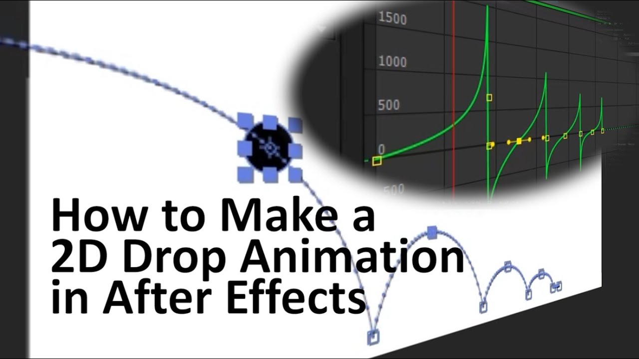 How to Make a 2D Drop Animation in After Effects - YouTube