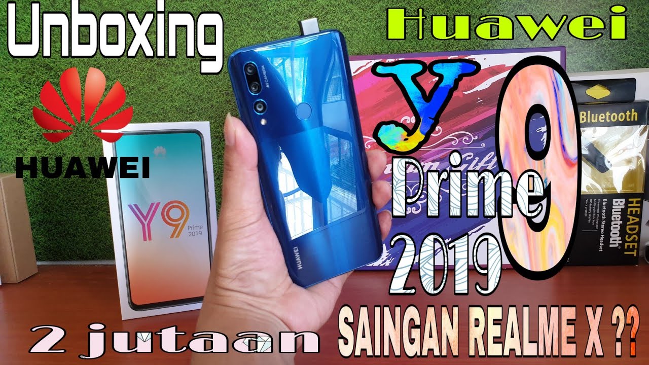 HUAWEI Y9 PRIME 2019 | UNBOXING PERTAMA INDONESIA - YouTube