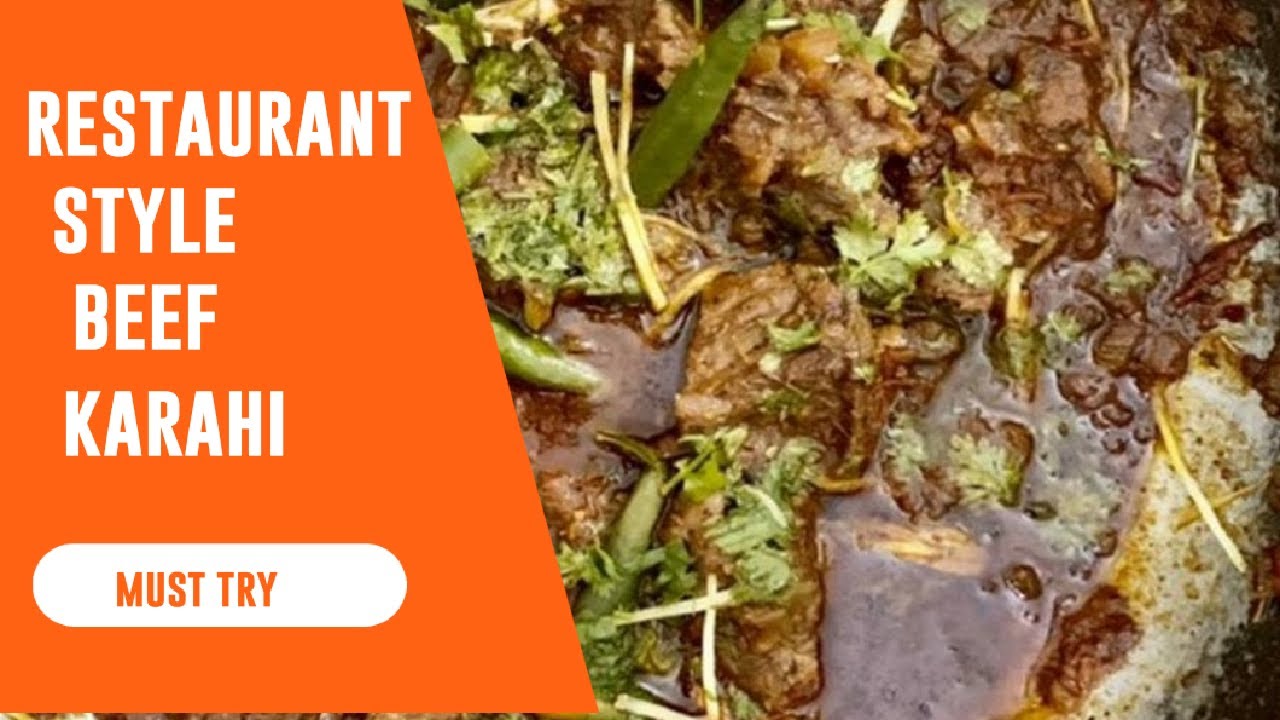 Satisfy Your Cravings with the Ultimate Beef Karahi Recipe - YouTube