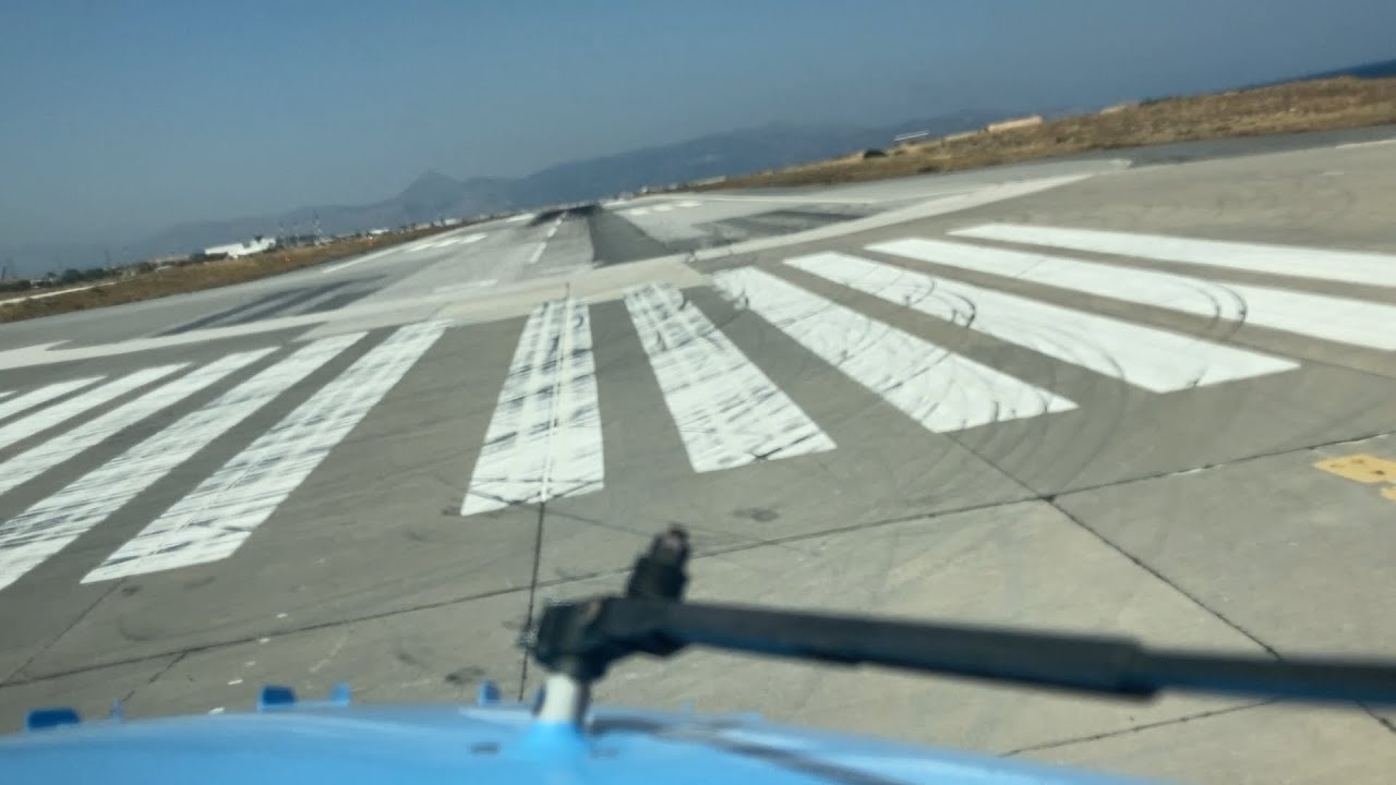 Boeing 737 Takeoff Cockpit View - Engine Start + Takeoff HER Greece ...