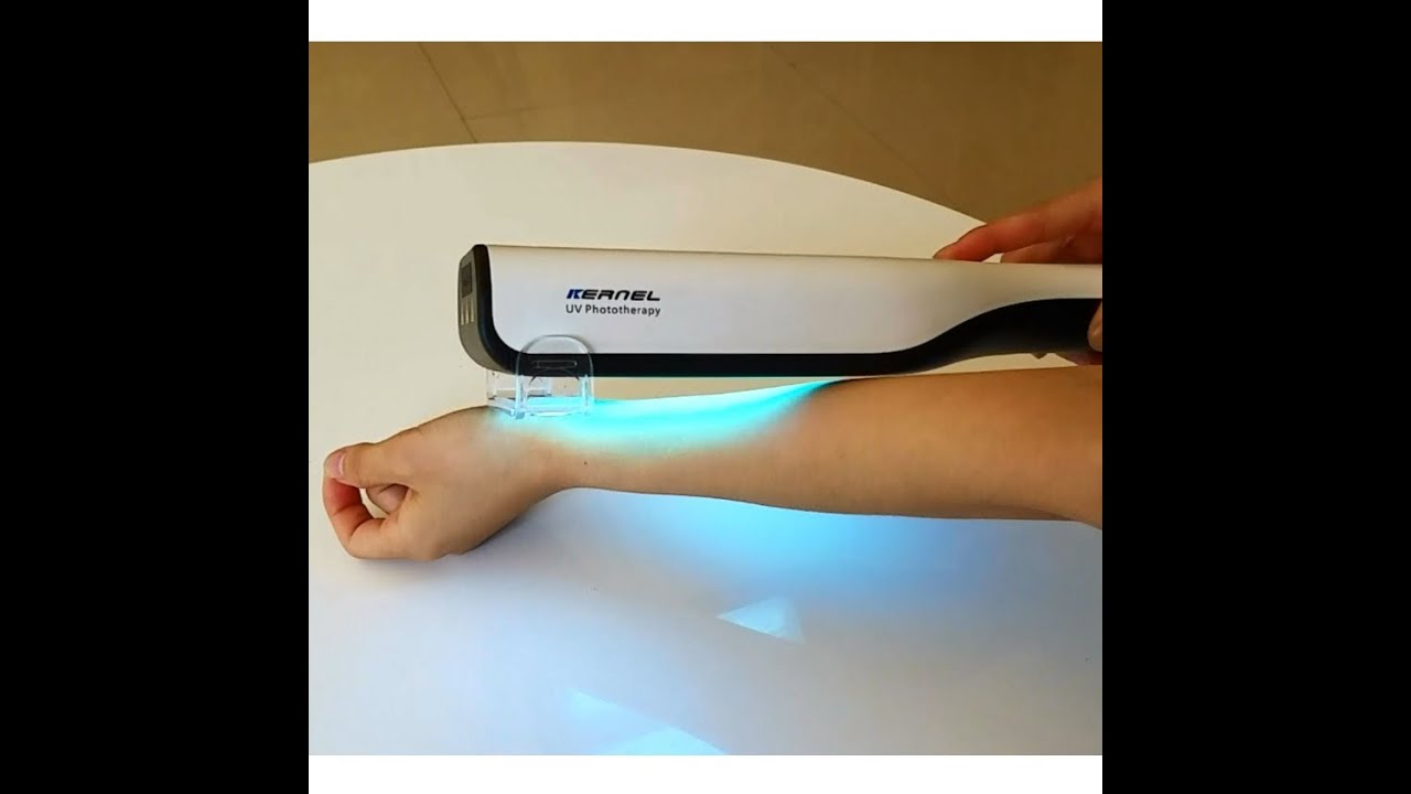 311nm Narrow Band UVB Phototherapy lamp for Vitiligo 4006BL1 - YouTube