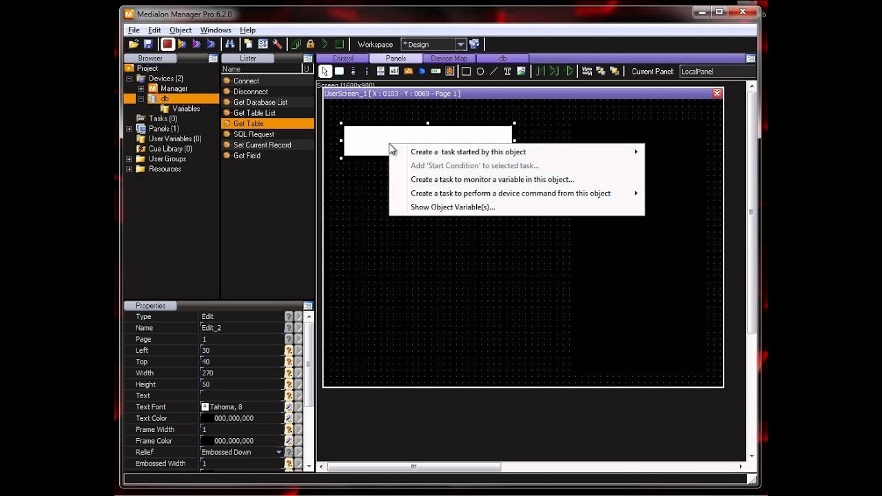 Using Databases with Medialon Manager - YouTube