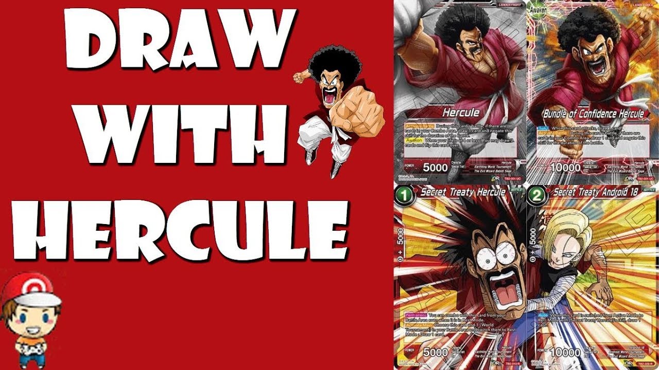 Hercule Draws a Bunch of Cards! (& more new DBS Red Cards Revealed ...