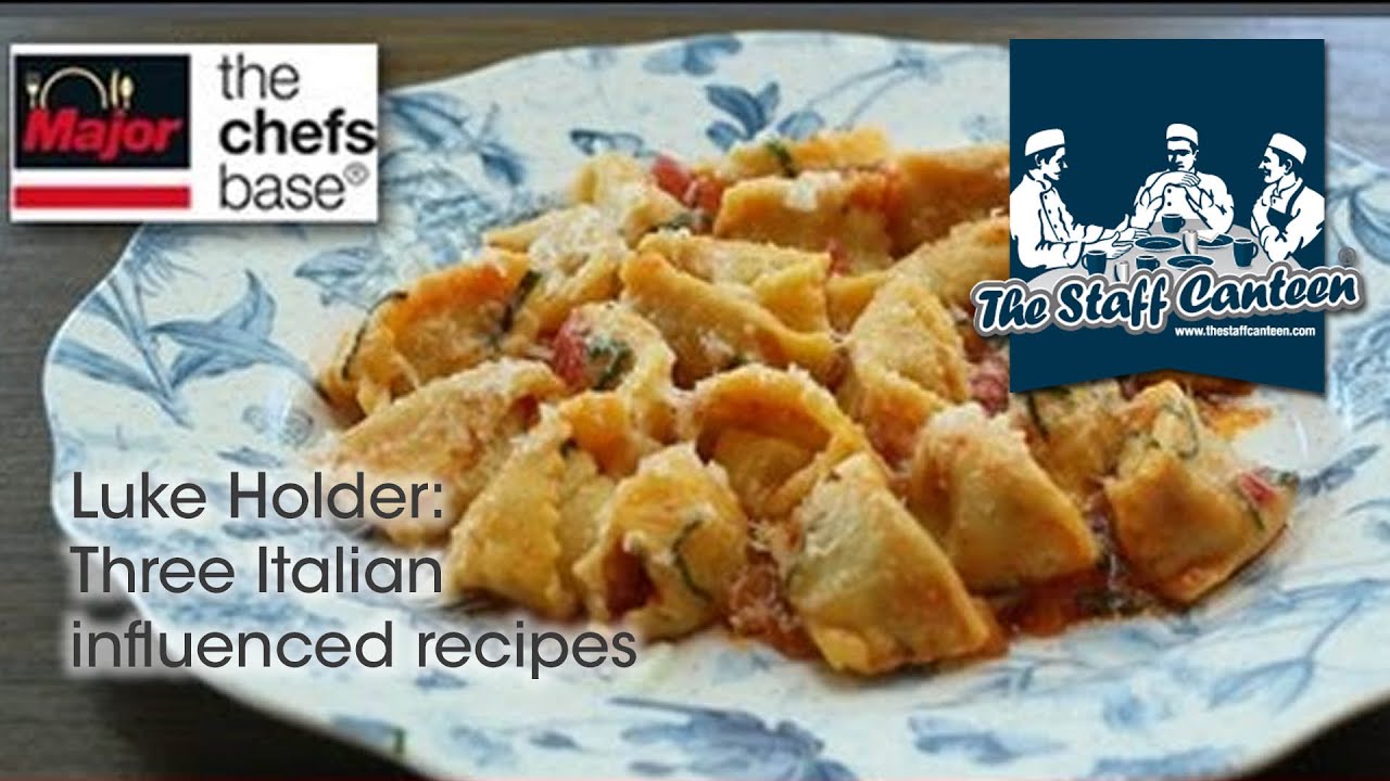 Chef Luke Holder, Cooks three Italian influenced recipes - YouTube