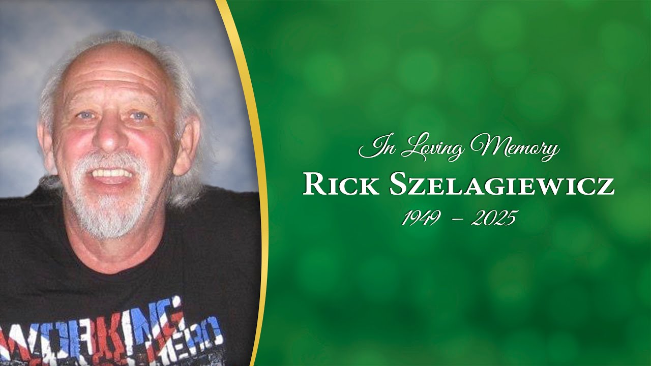 Richard Szelagiewicz Funeral Service - YouTube
