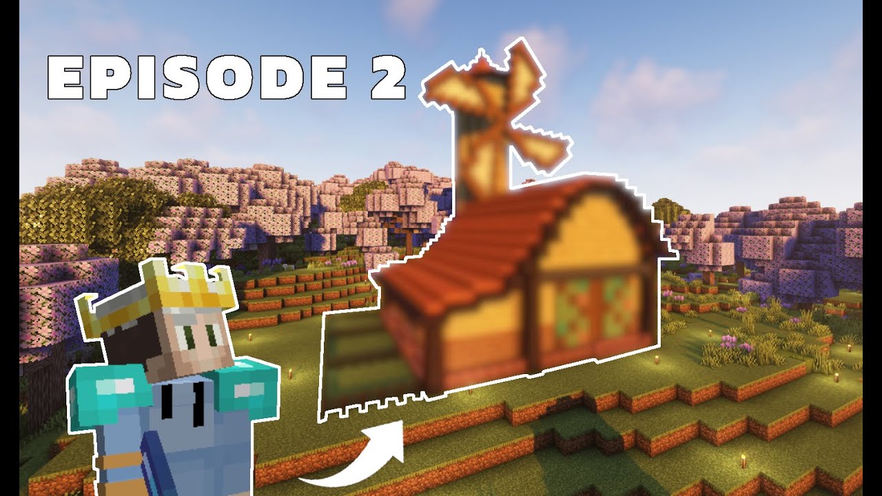 Epic BARN Build And Getting Started With CREATE MOD | Block by Block ...