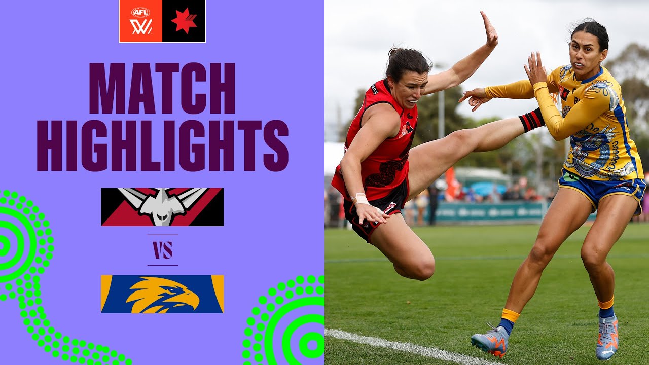 Essendon v West Coast Highlights | Round 8, 2023 | AFLW - YouTube
