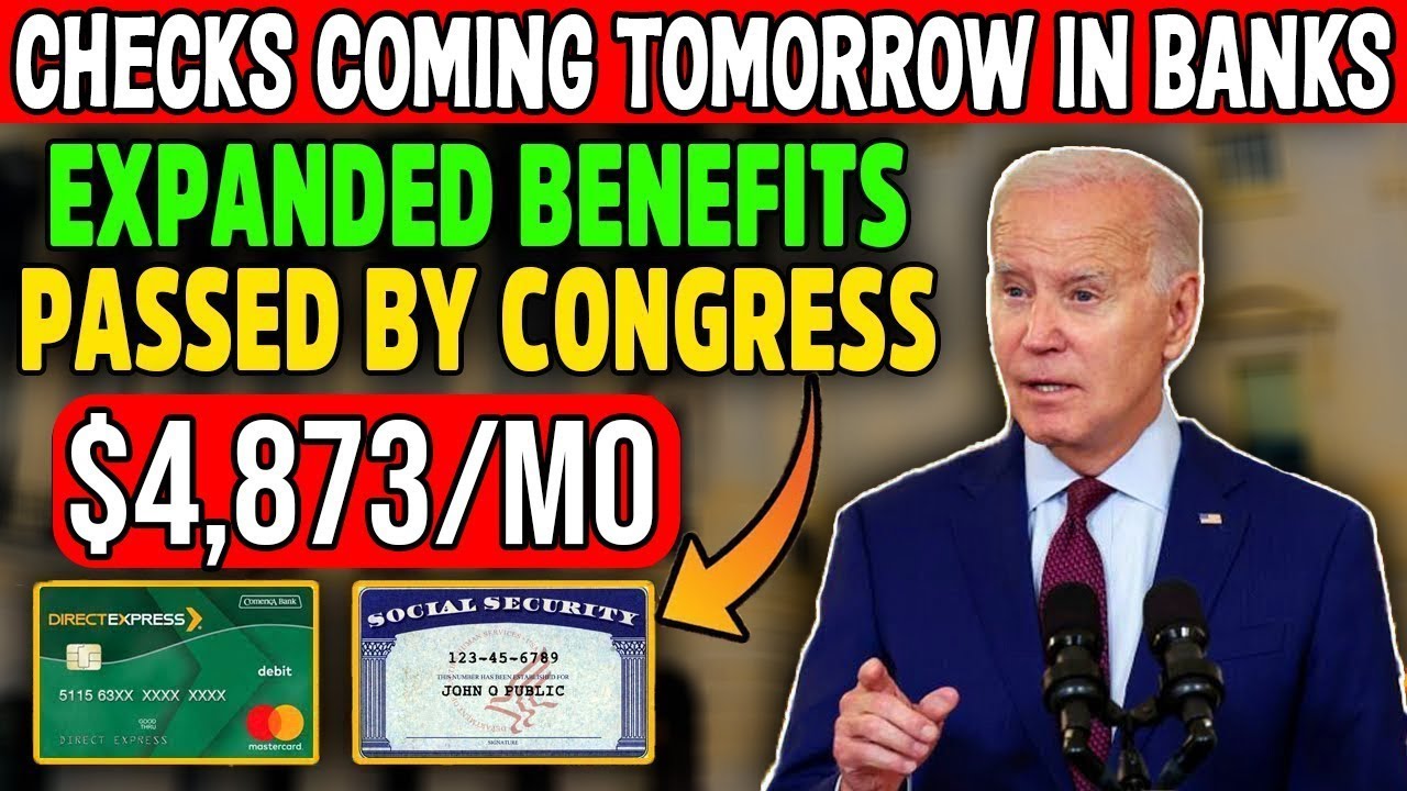 Checks Coming in Banks Tomorrow! Boosted Checks of $875/Mo For Social ...