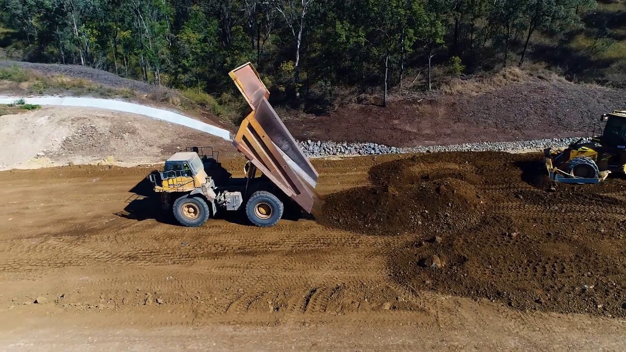Real life Tonka toys on the TSRC - YouTube