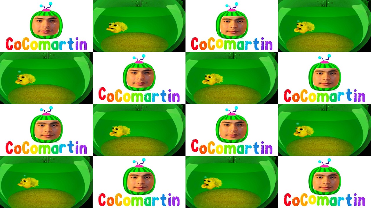 Yellow Singing Pufferfish Meme and Cocomelon Coco martin Logo intro ...