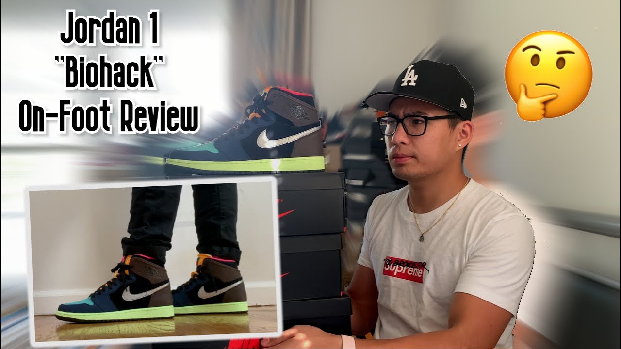 Jordan 1 Tokyo "BioHack" On Feet Review + Unboxing (Baroque Brown ...