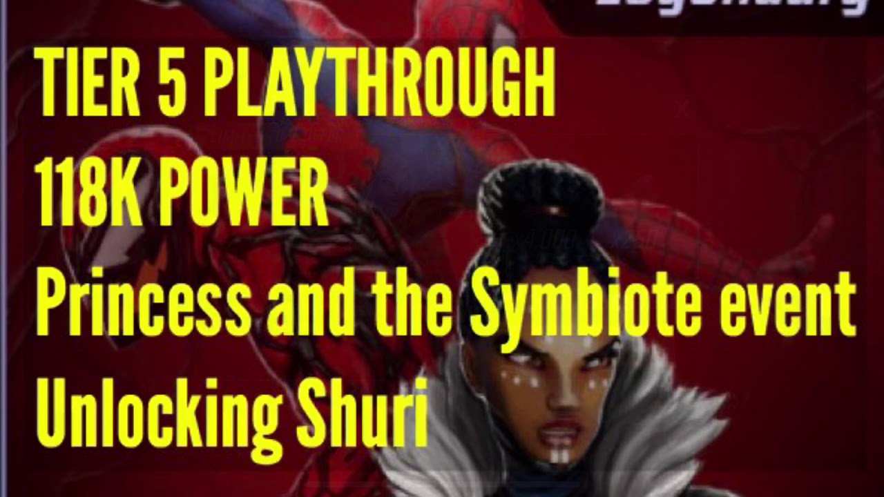 Princess and the Symbiote Tier 5 118k Power Playthrough & Unlock 5 Star ...