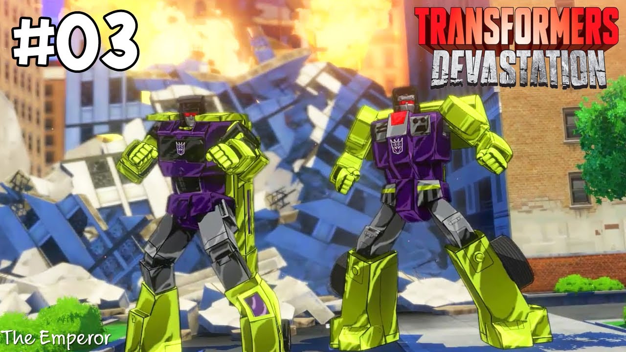 Transformers Devastation walkthrough part 3 Fight megatron - YouTube