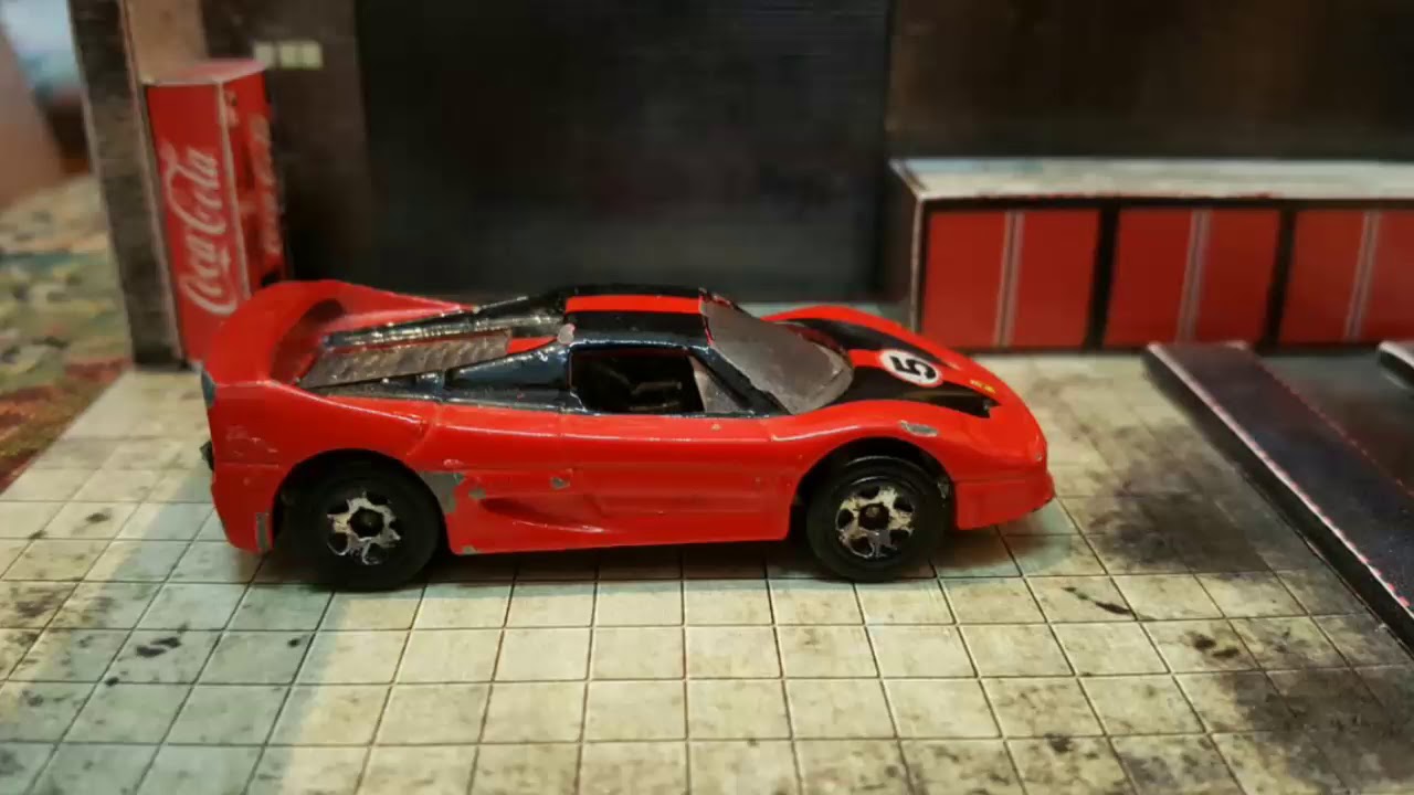 Hot Wheels Custom Ferrari F50 - YouTube