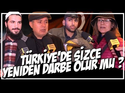 YIL 2020 TÜRKİYE'DE SİZCE YENİDEN '' DARBE ''  OLUR MU...?