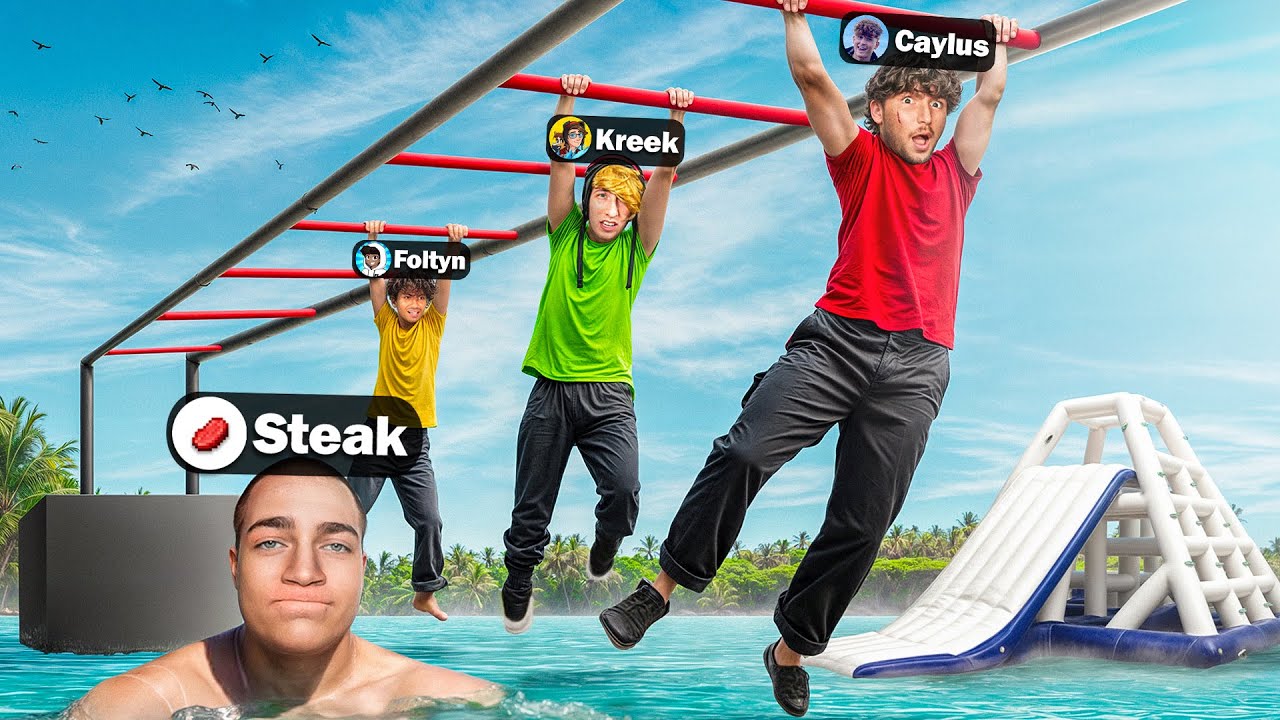 ROBLOX OBBY IN REAL LIFE! ft. Foltyn, Kreekcraft, Steak - YouTube