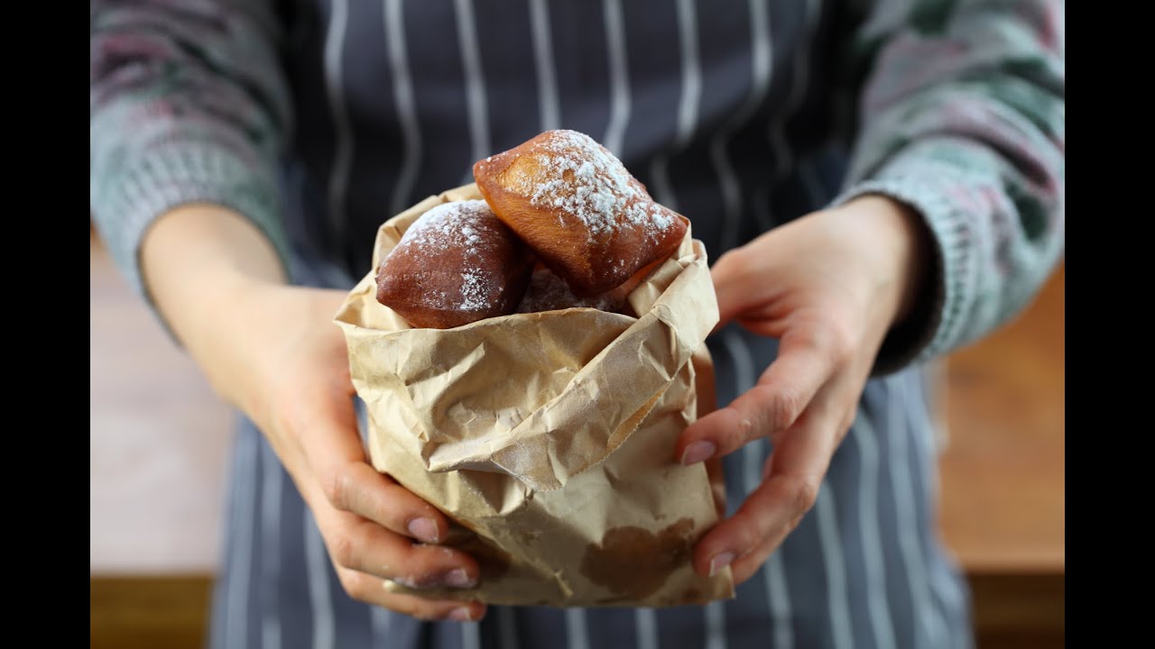 아메리칸 셰프의 폭신한 도너츠, 베니에 Beignet - YouTube