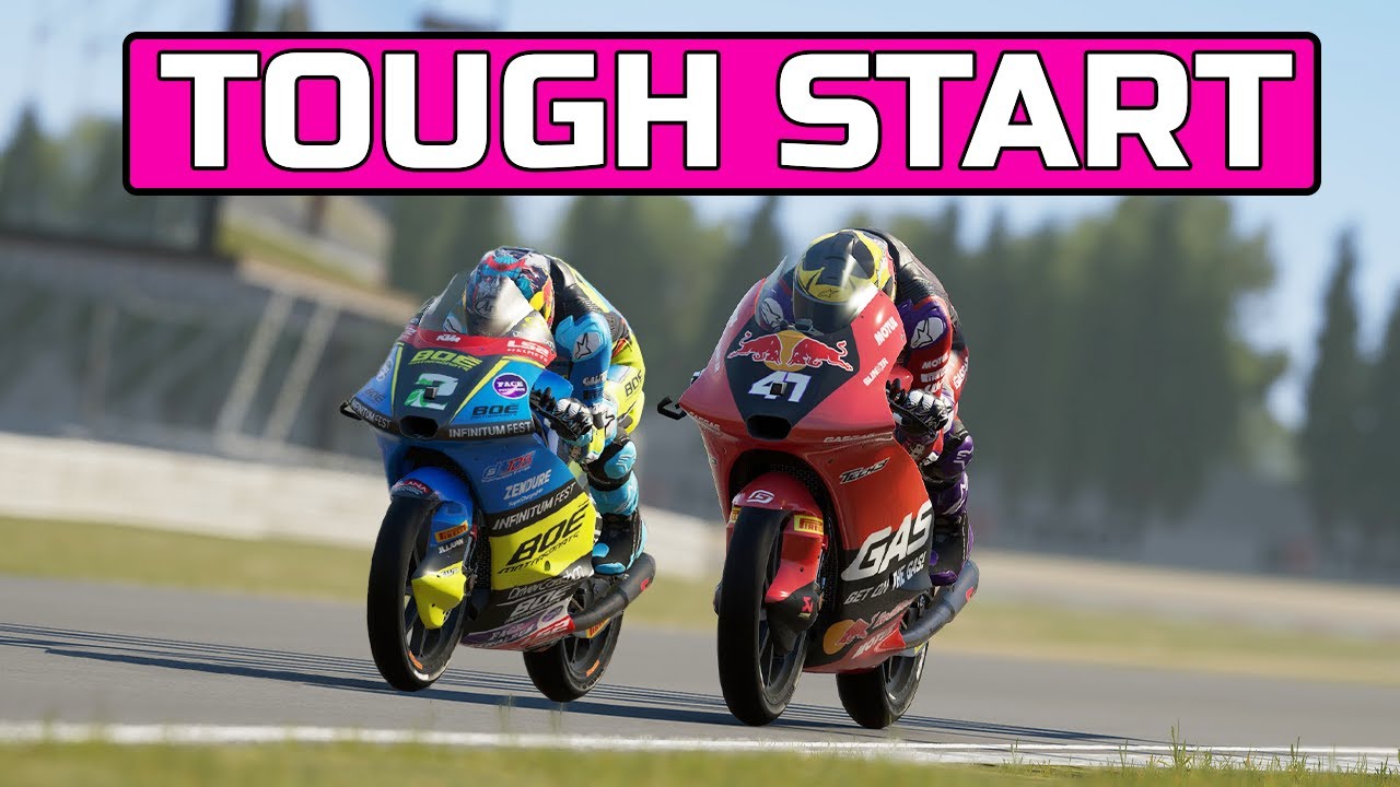 TOUGH START - MotoGP 24 - YouTube