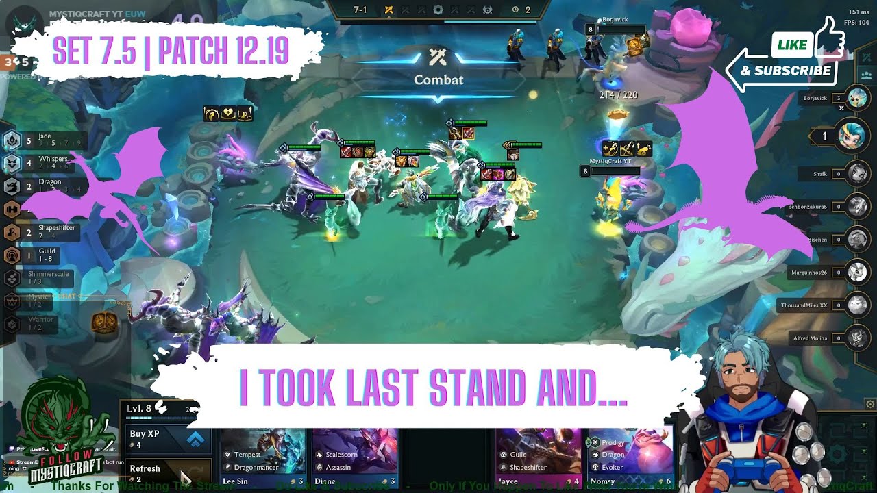 Last Stand Augment With SOY'Fen Comp | TFT Set 7.5 - YouTube