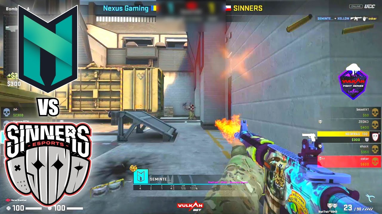 Sinners vs Nexus - Vulkan Fight Series | CSGO HIGHLIGHTS - YouTube